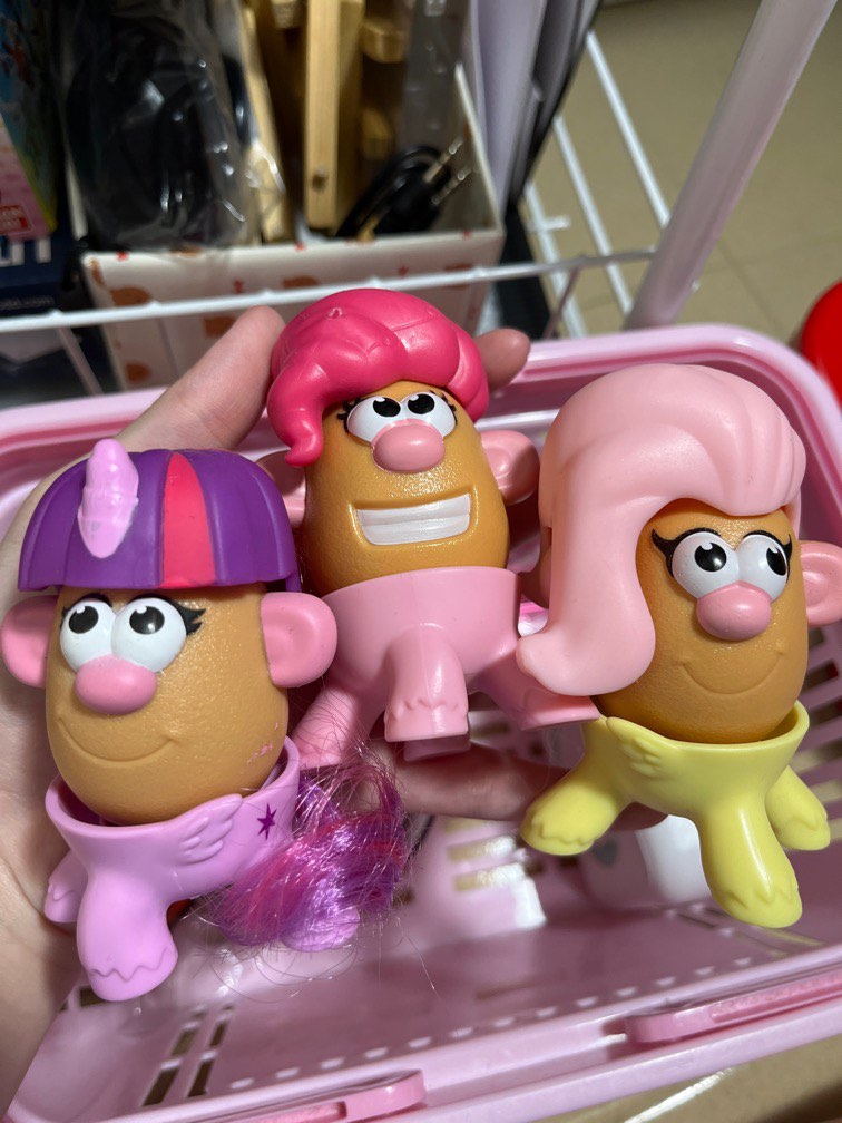 Mc Donalds Mr potato My Little Pony, Hobbies & Toys, Toys & Games on ...