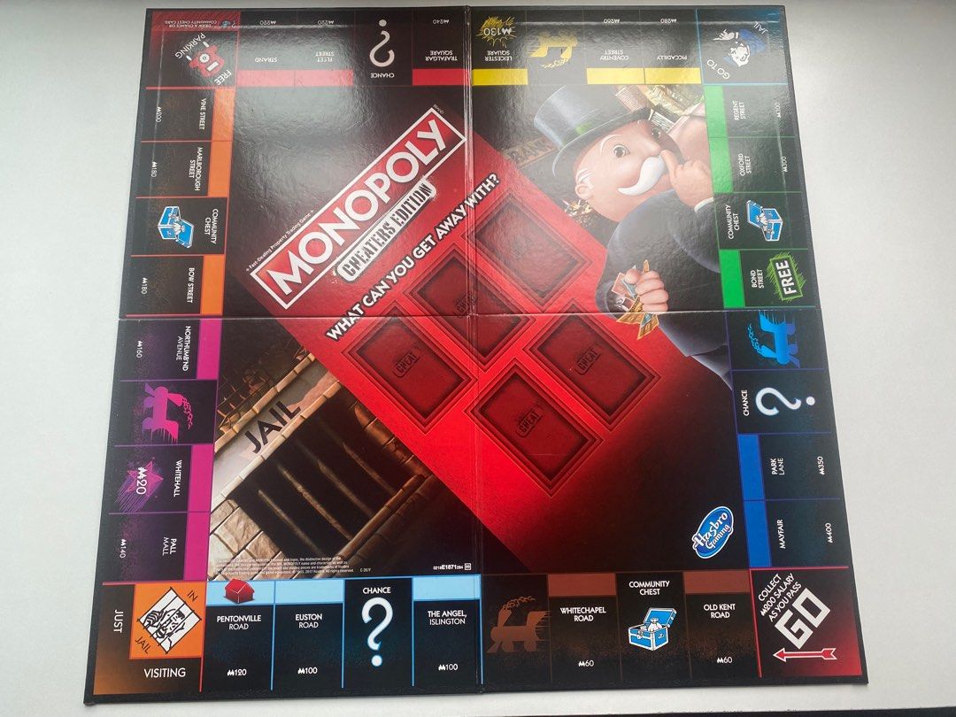 Monopoly Cheaters Edition, Hobbies & Toys, Toys & Games on Carousell
