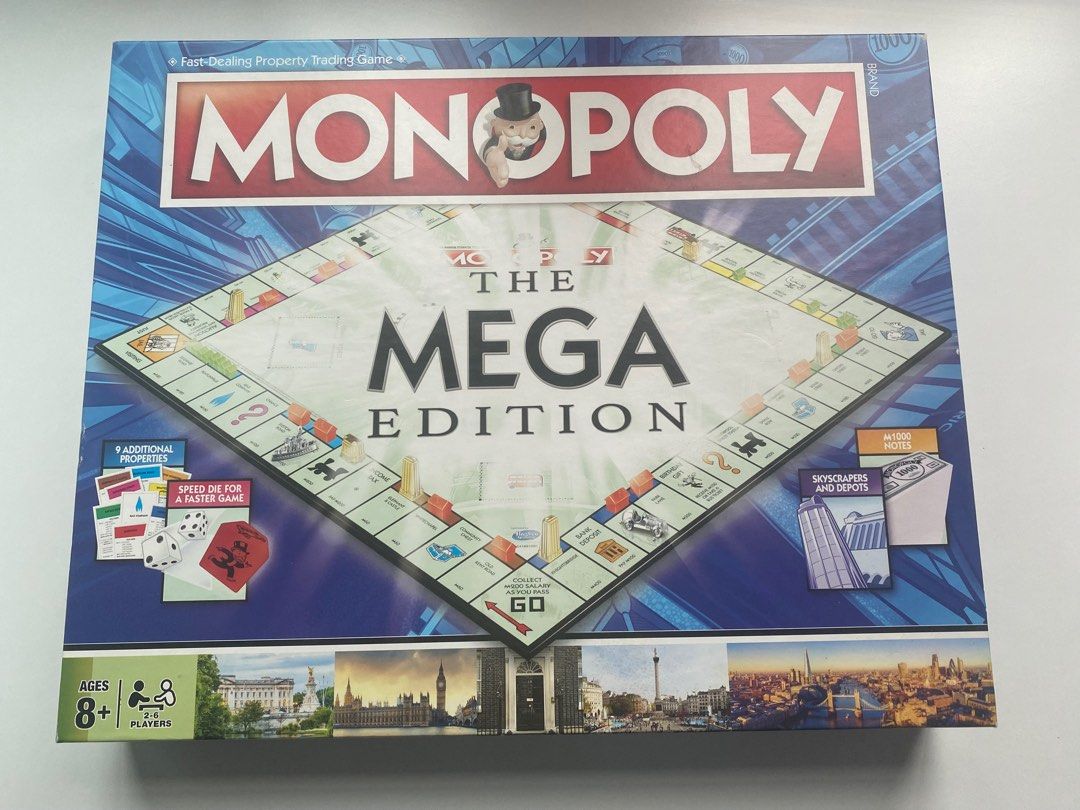 Monopoly The Mega Edition, Hobbies & Toys, Toys & Games on Carousell