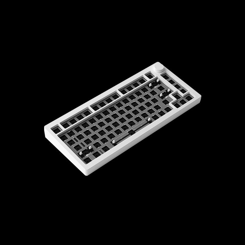 Monsgeek M1 V3 (Version 3) White Barebones Mechanical Keyboard Kit for ...