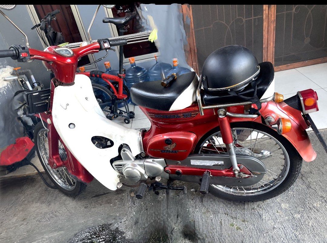 Motor antik honda c70, Motor di Carousell