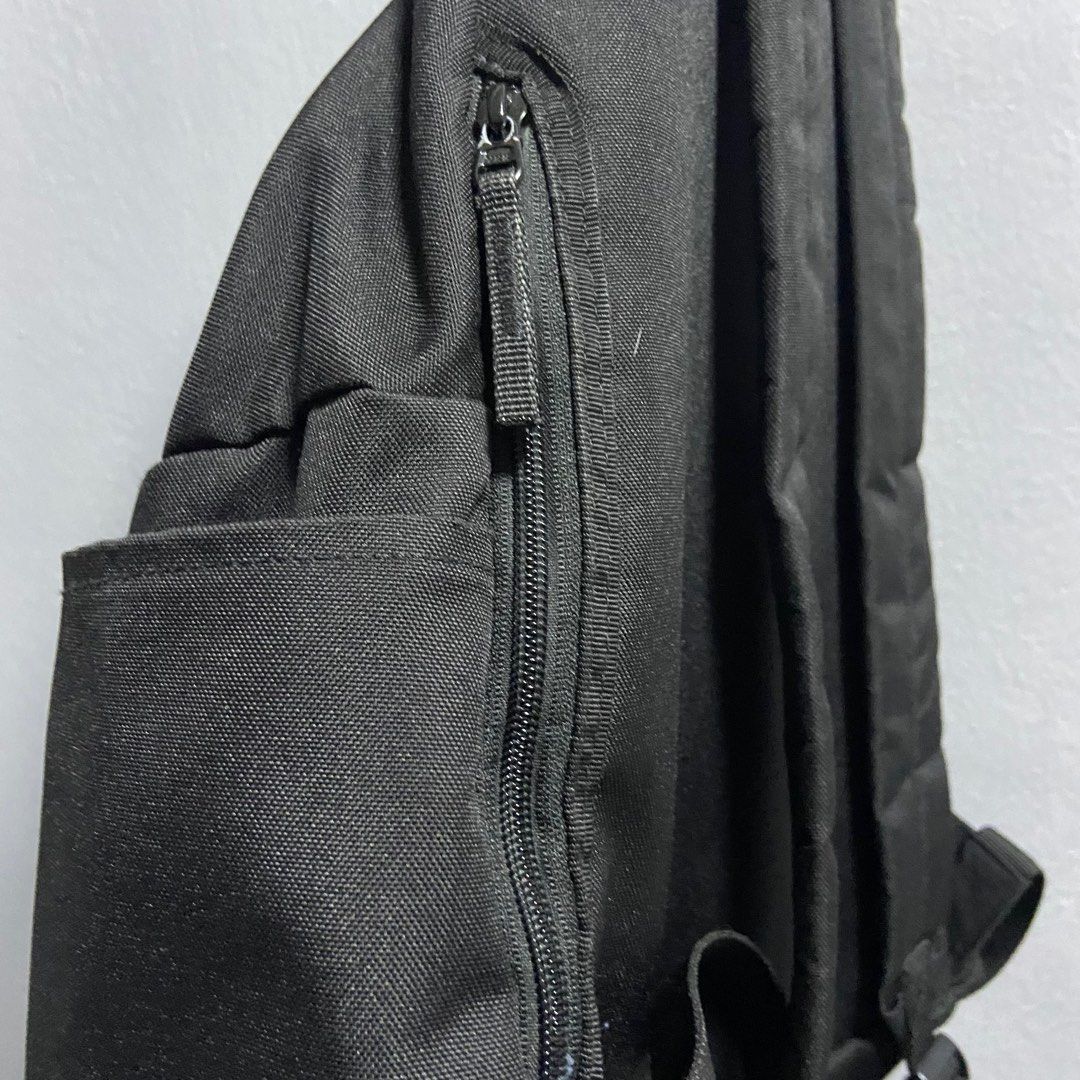 Muji Backpack Black Plain, Men's Fashion, Bags, Backpacks on Carousell