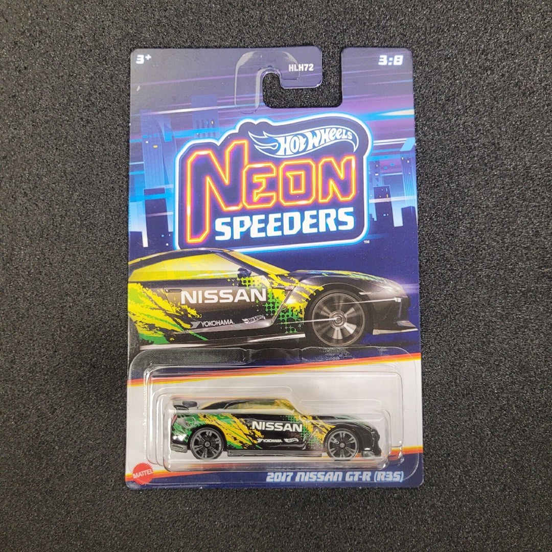 Neon R35 GT-R Nissan hotwheels hot wheels Hot Wheels Nissan GTR (R35 ...
