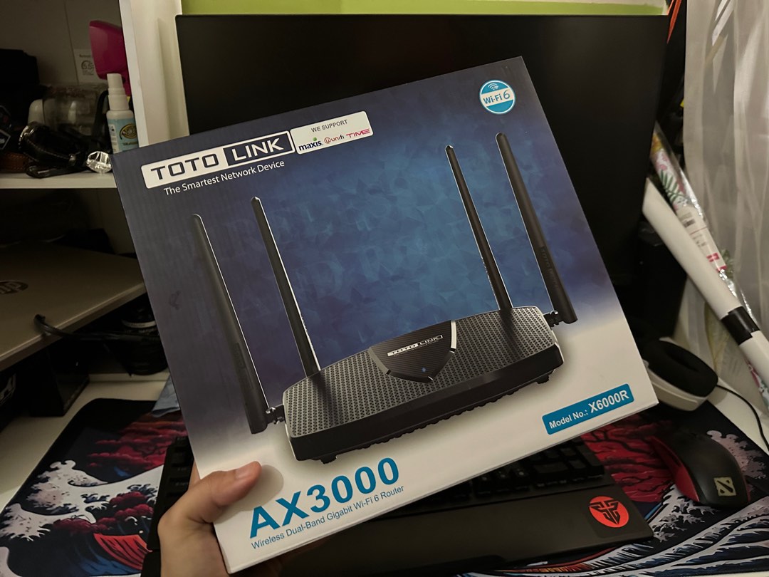 NEW TOTOLINK AX3000 X6000r Mesh Wifi Router Wifi 6, Computers & Tech, Parts & Accessories ...
