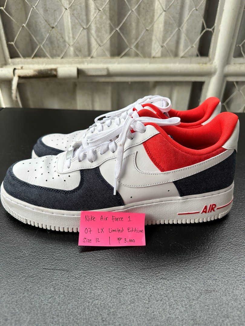 Nike Air Force 1 07 LX Limited Edition, Men's Fashion, Footwear ...