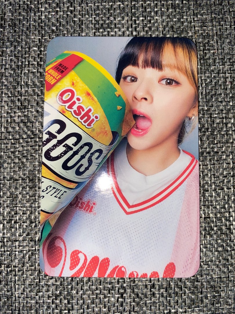 OFFICIAL Jeongyeon Photocard Twice Photocard Twice Oishi Photocard ...