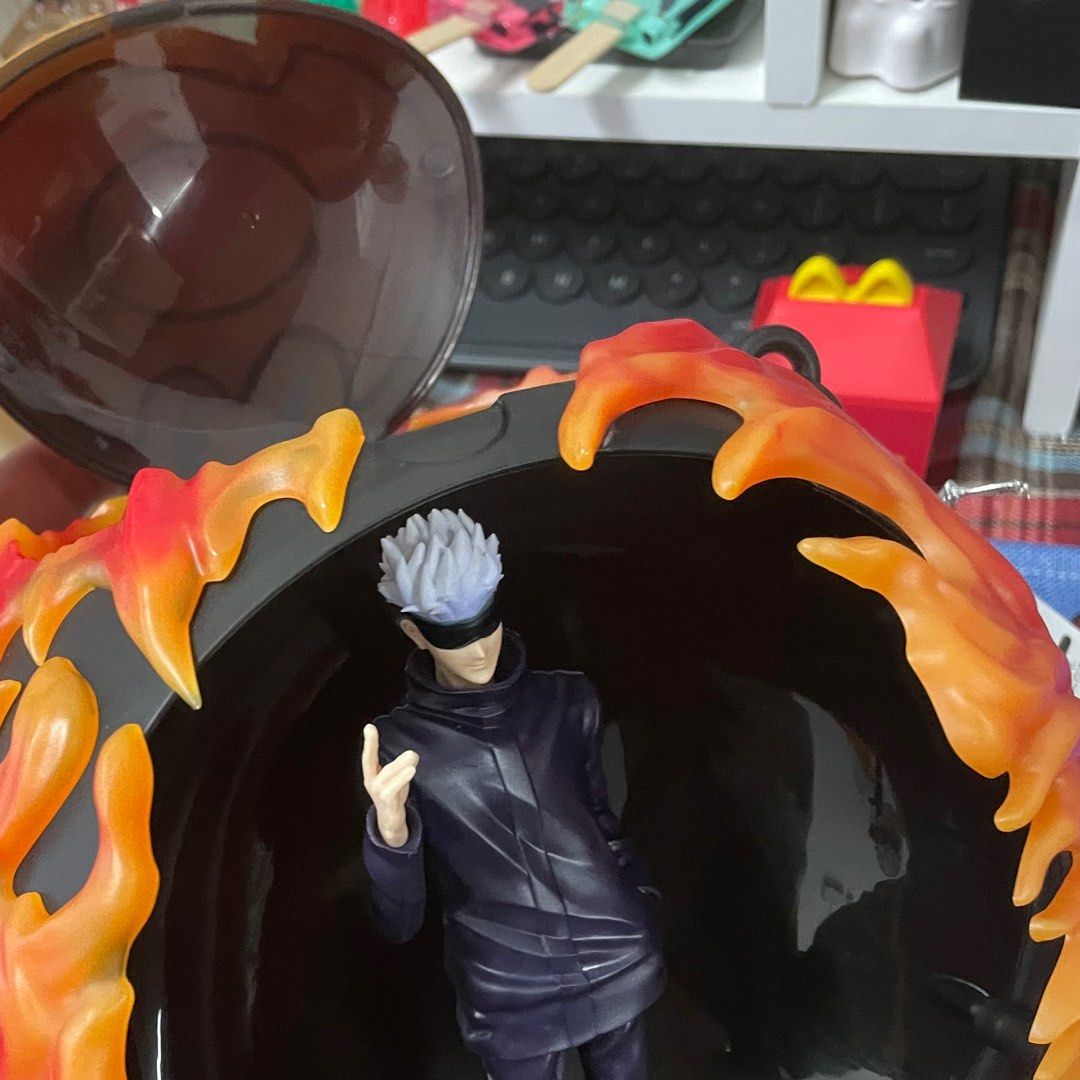 Official Jujutsu Kaisen JJK Gojo USJ Popcorn Bucket, Hobbies & Toys ...