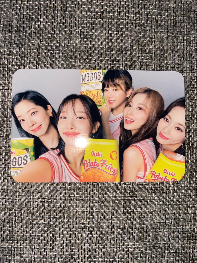 OFFICIAL Twice Group Photocard Twice Photocard Twice Oishi Photocard ...