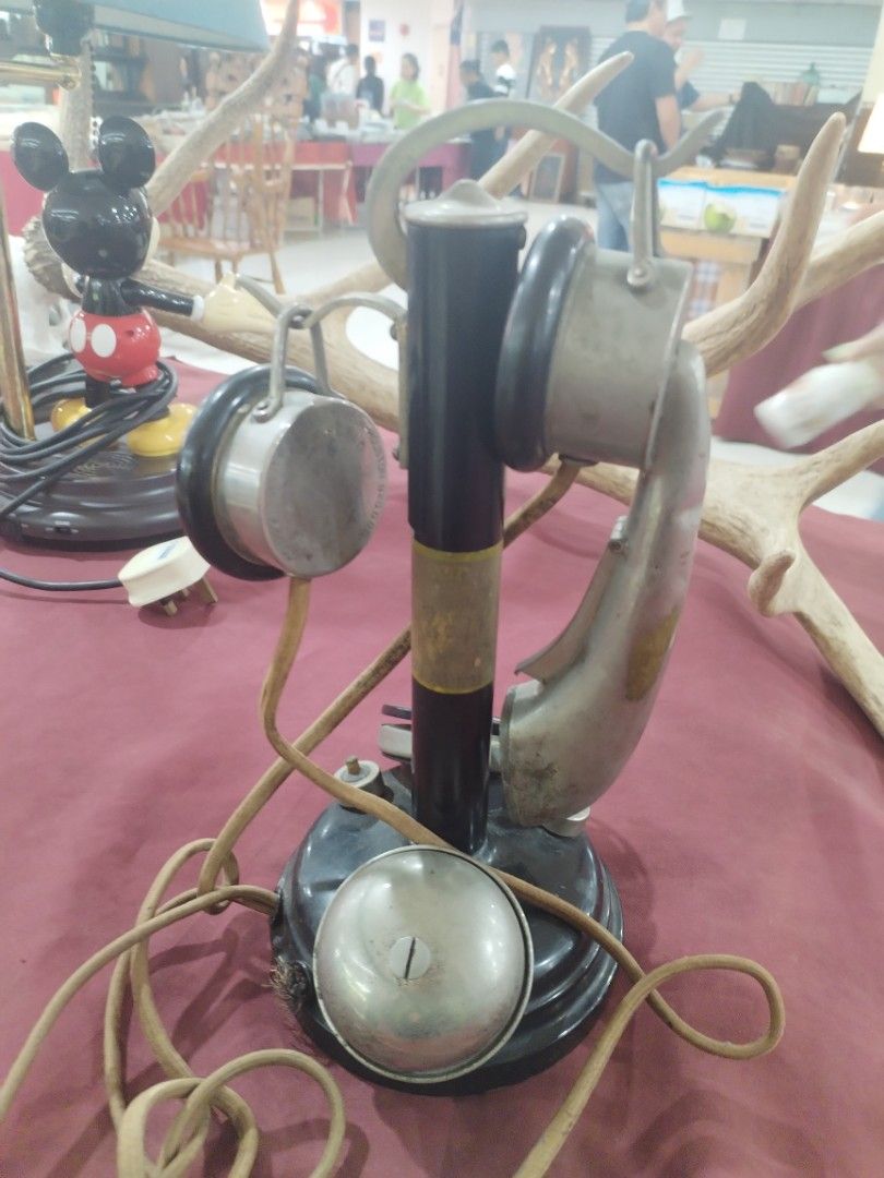 Old French Telephone, Hobbies & Toys, Collectibles & Memorabilia ...