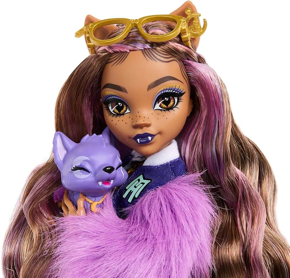 [ORIGINAL] Monster High Clawdeen Wolf Doll with Pet Dog Crescent ...