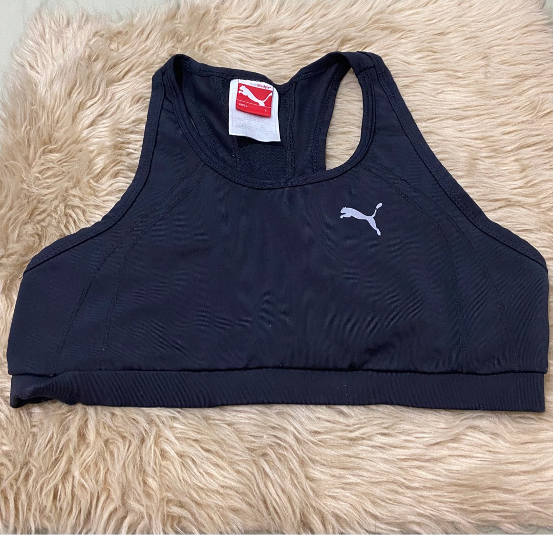Original Puma sports bra, Women's Fashion, Activewear on Carousell