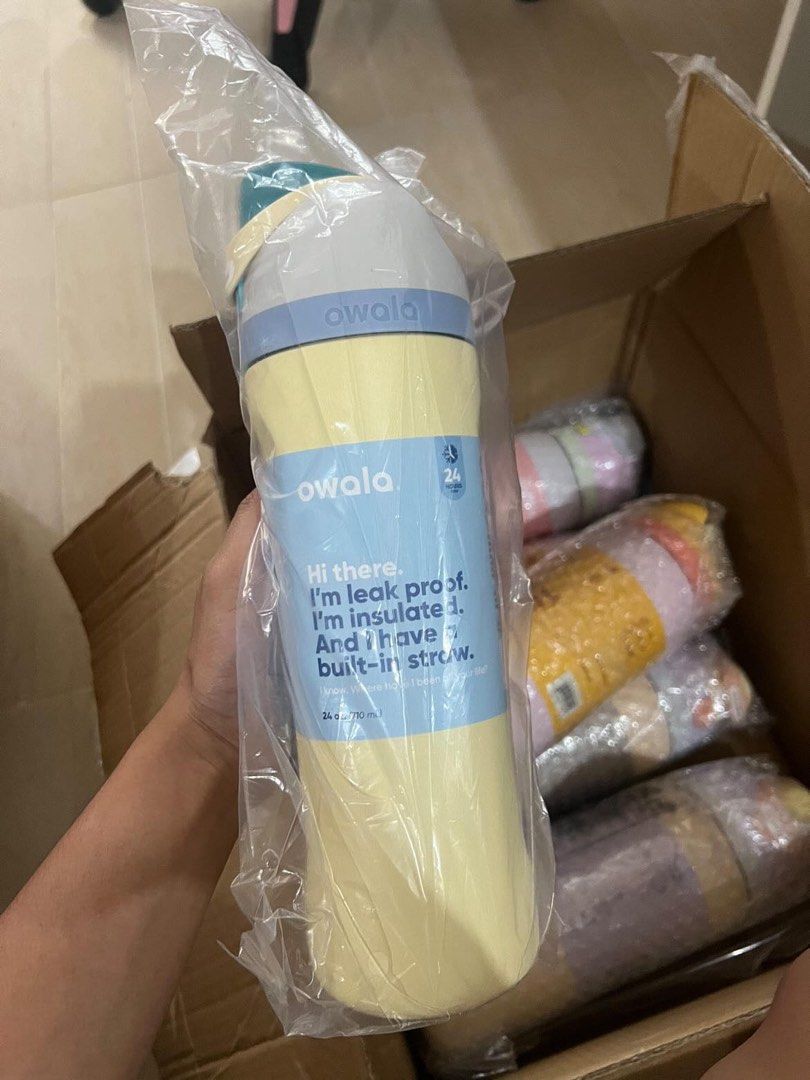 Owala FreeSip 24oz ‘Sunny Daze’, Furniture & Home Living, Kitchenware ...