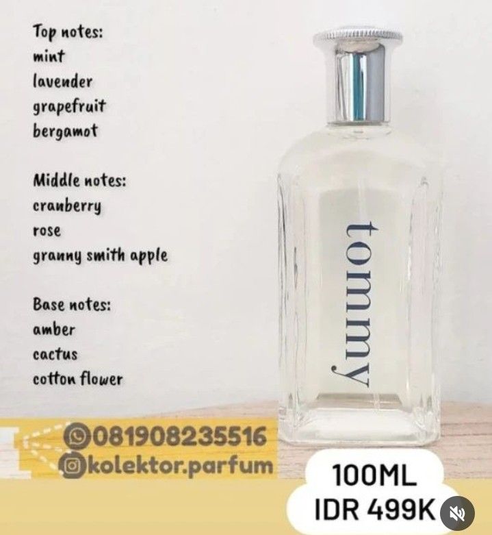 tommy boy perfume notes