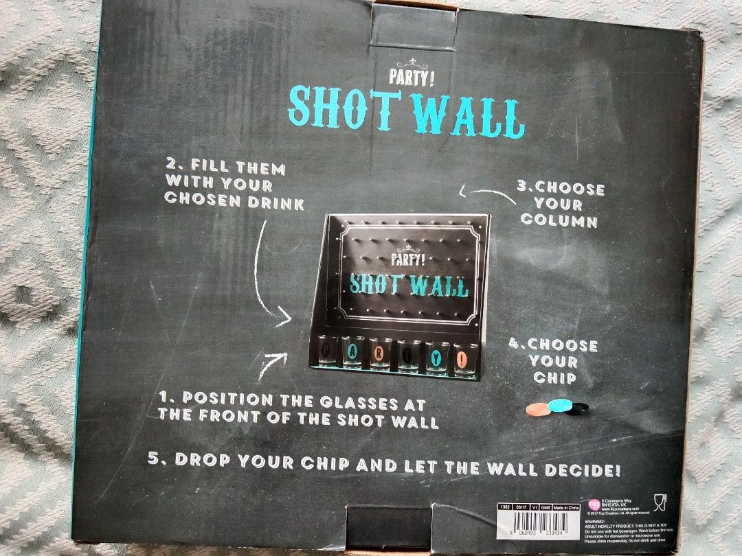 shot wall party
