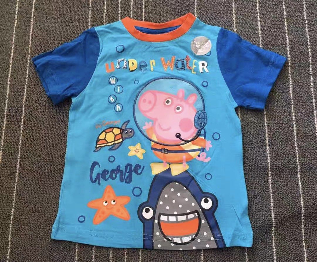 UK Peppa Pig George T-shirt (Size 4-5), Babies & Kids, Babies & Kids ...