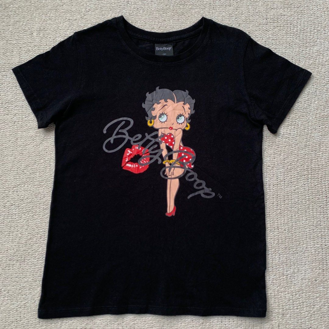 Pit 18 BETTY BOOP, Women's Fashion, Tops, Shirts on Carousell