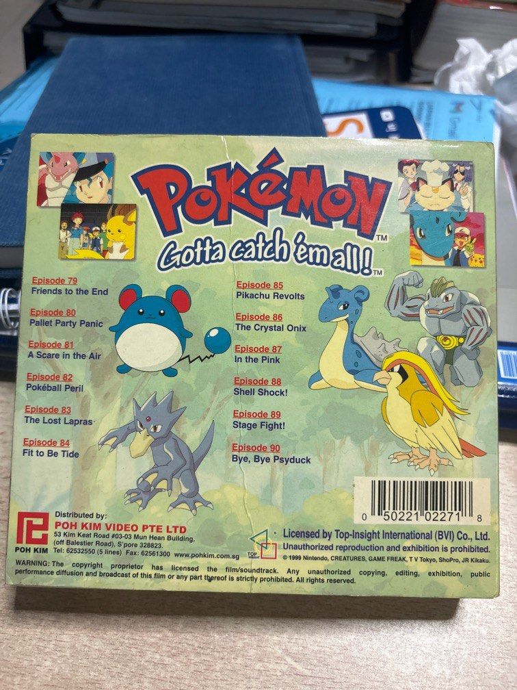 Pokemon VCDs Original Series, Hobbies & Toys, Music & Media, CDs & DVDs ...