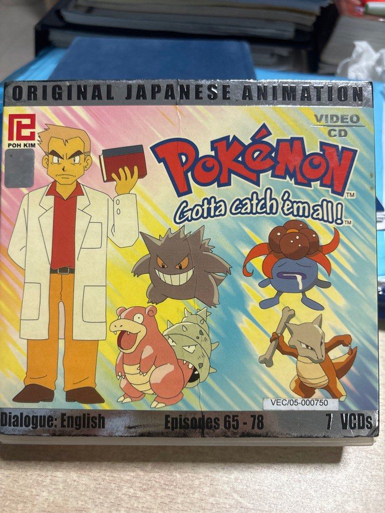 Pokemon VCDs Original Series, Hobbies & Toys, Music & Media, CDs & DVDs ...