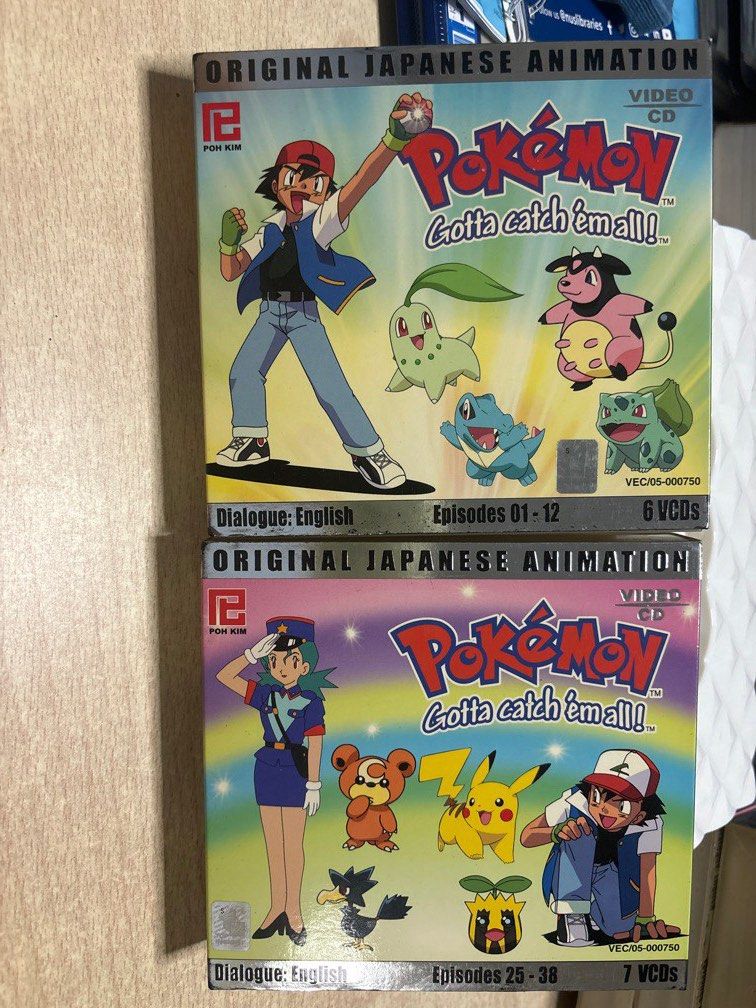 Pokemon VCDs Series 4, Hobbies & Toys, Music & Media, CDs & DVDs on ...