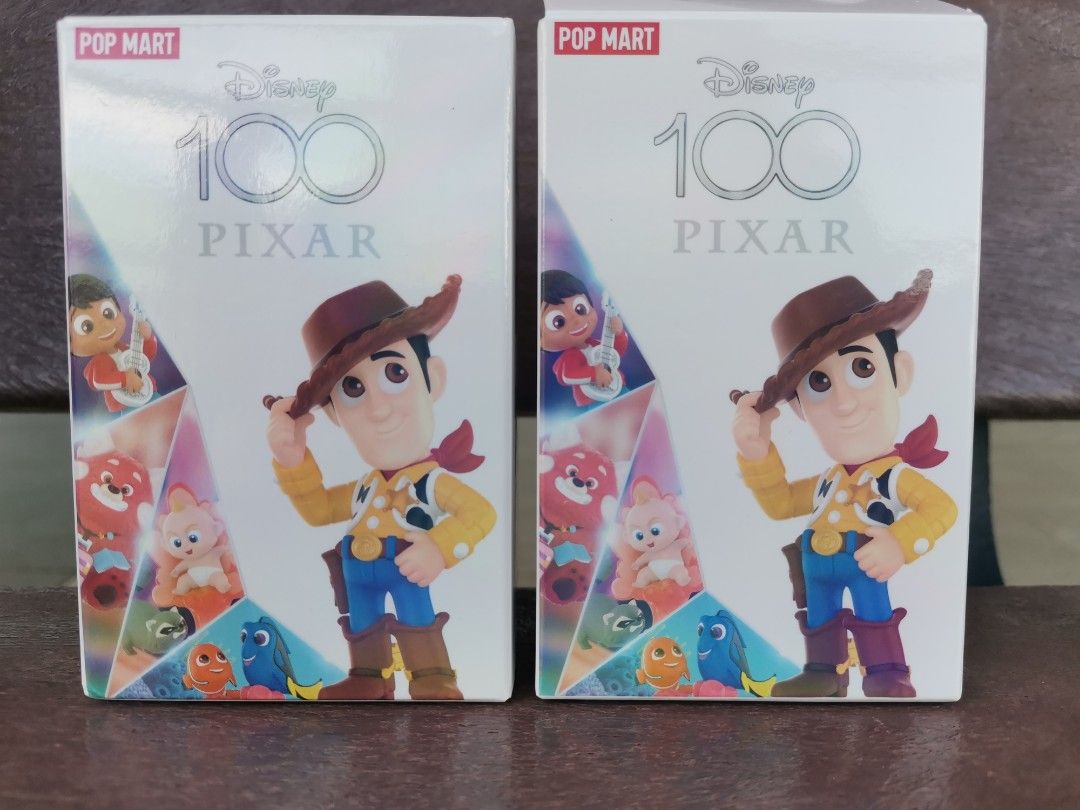 Pop Mart Disney 100 Pixar Figure Opened Blind Box (price per box ...