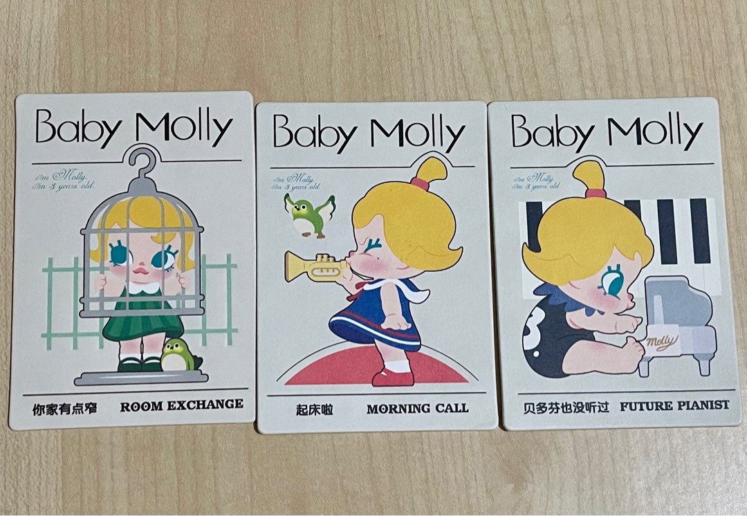 POP MART SEALED Baby Molly - 3, Hobbies & Toys, Toys & Games on Carousell