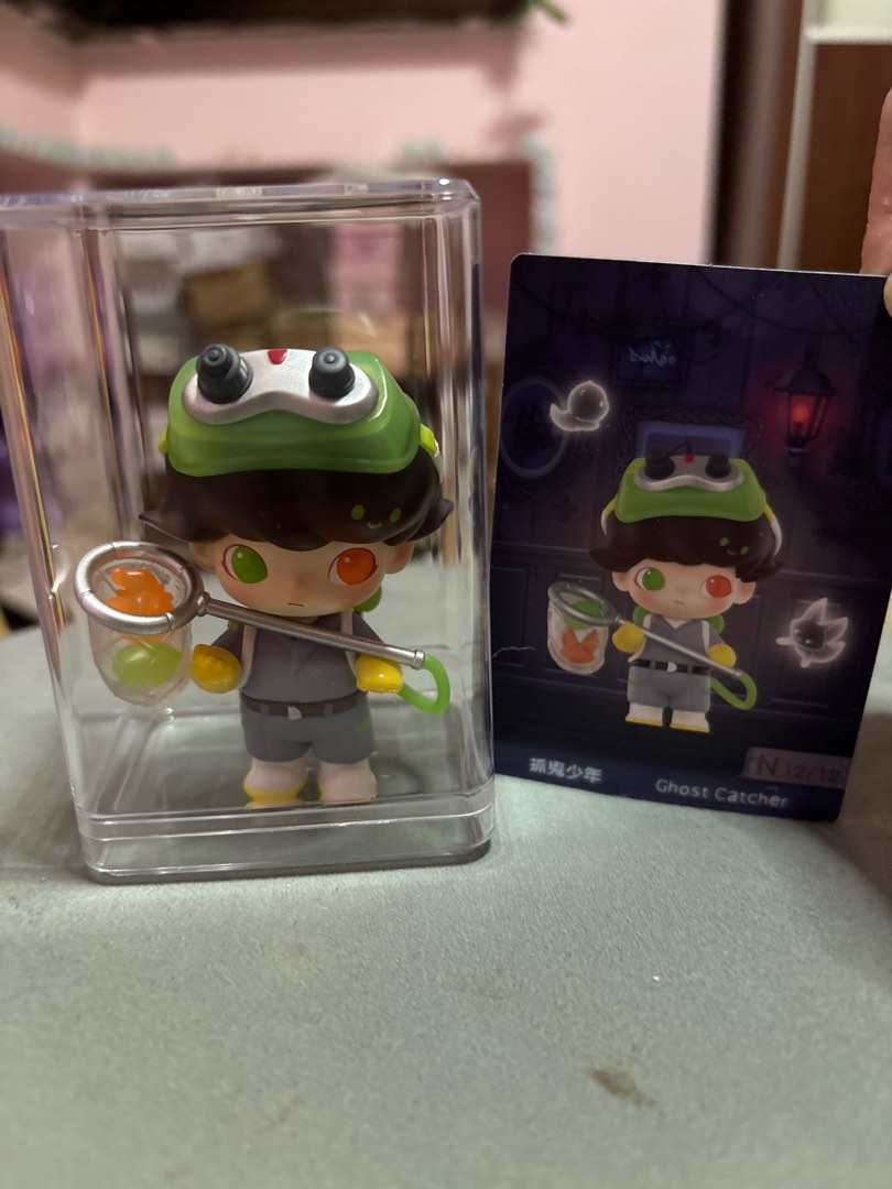 Popmart Dimoo with acrylic box in it, Hobbies & Toys, Toys & Games on ...