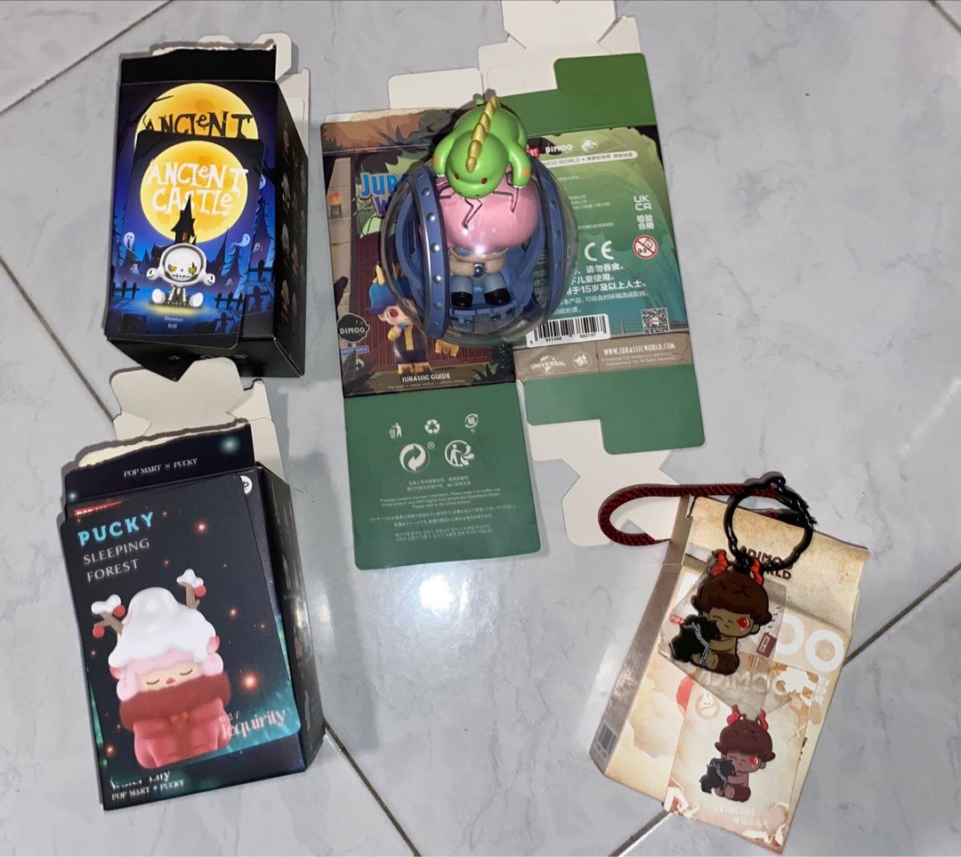 popmart (skullpanda, dimoo), Hobbies & Toys, Toys & Games on Carousell