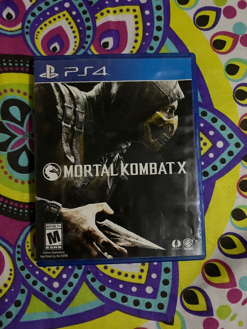 PS4 CD/GAME: Mortal Kombat X, Video Gaming, Video Games, PlayStation on ...