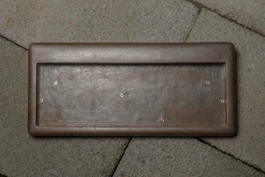 Rare & Limited Custom mechanical keyboard Forged: iron rust patina ...