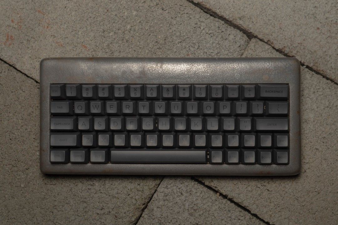 Rare & Limited Custom mechanical keyboard Forged: iron rust patina ...