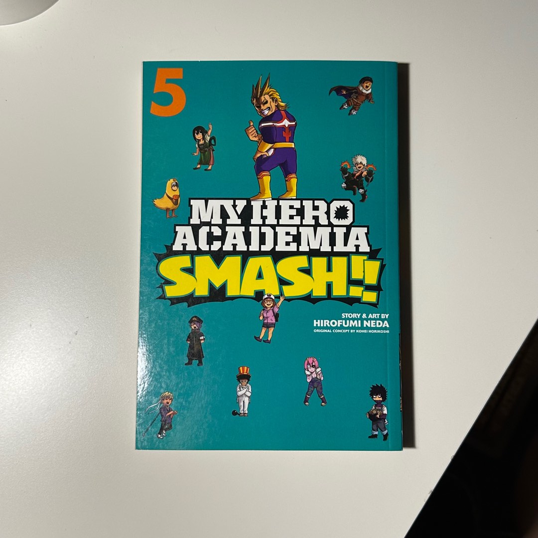 READ DESCRIPTION ️- { PRE - LOVED MANGA } ~ MHA SMASH Vol. 5, Hobbies ...