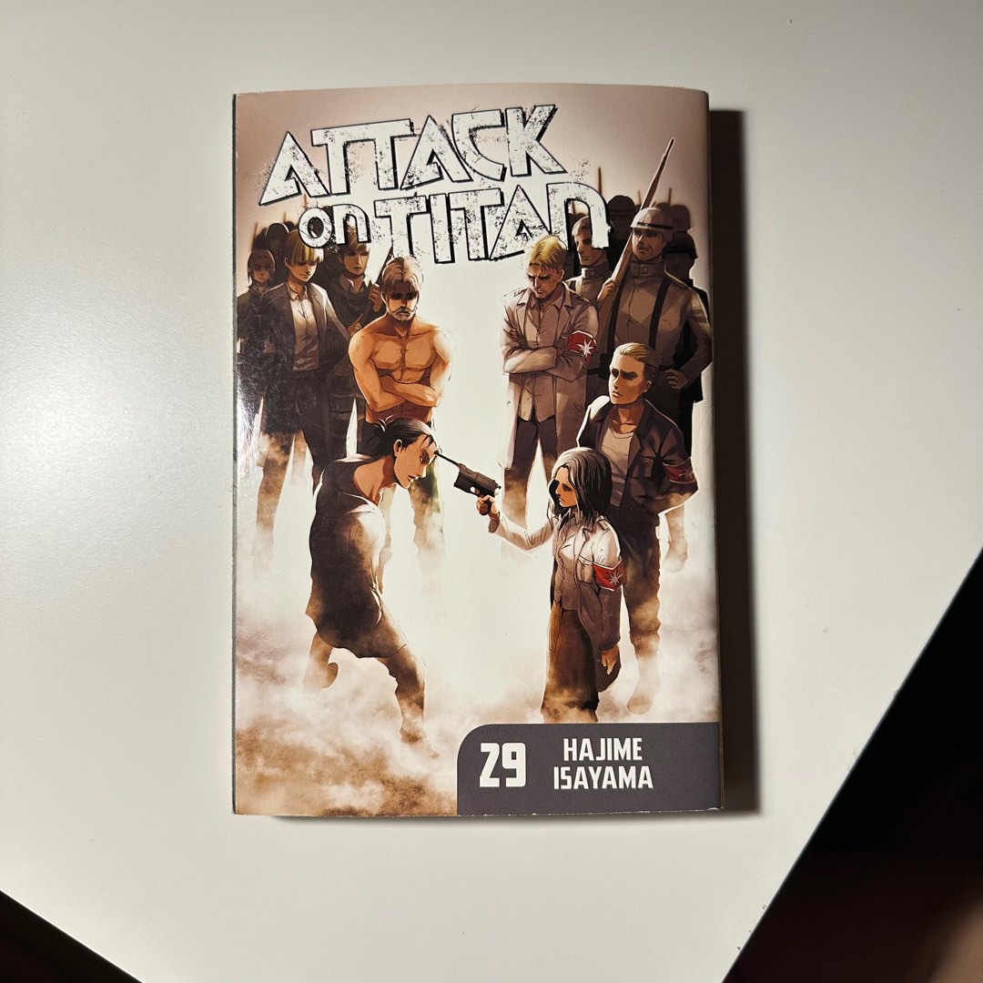 READ DESCRIPTION ️- { PRE - LOVED MANGA } ~ AOT Vol. 29, Hobbies & Toys ...