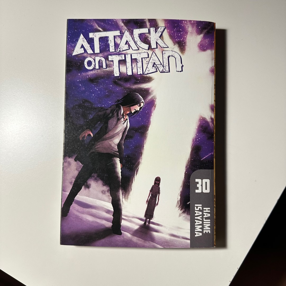 READ DESCRIPTION ️- { PRE - LOVED MANGA } ~ AOT Vol. 30, Hobbies & Toys ...