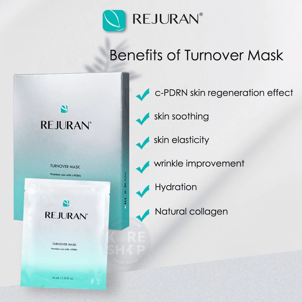Rejuran Turnover Mask, Beauty & Personal Care, Face, Face Care Products ...