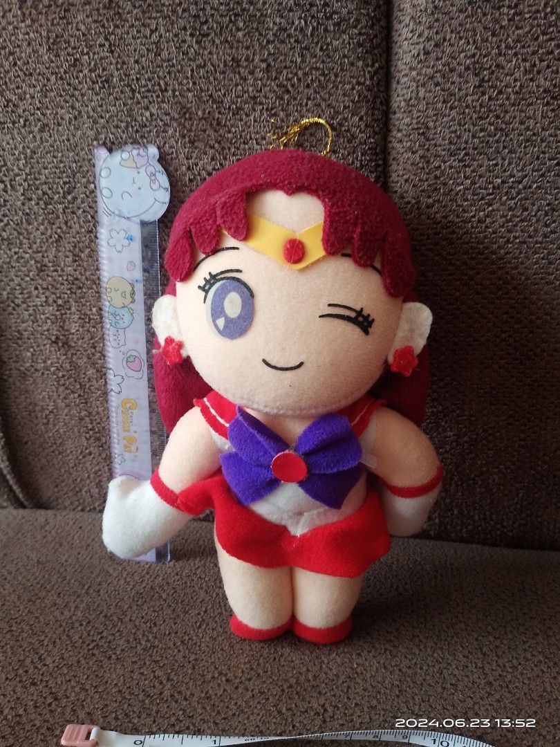 Sailor Moon Mars Plush Doll, Hobbies & Toys, Toys & Games on Carousell