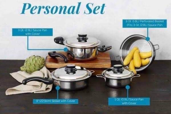 saladmaster personal set, Furniture & Home Living, Kitchenware ...