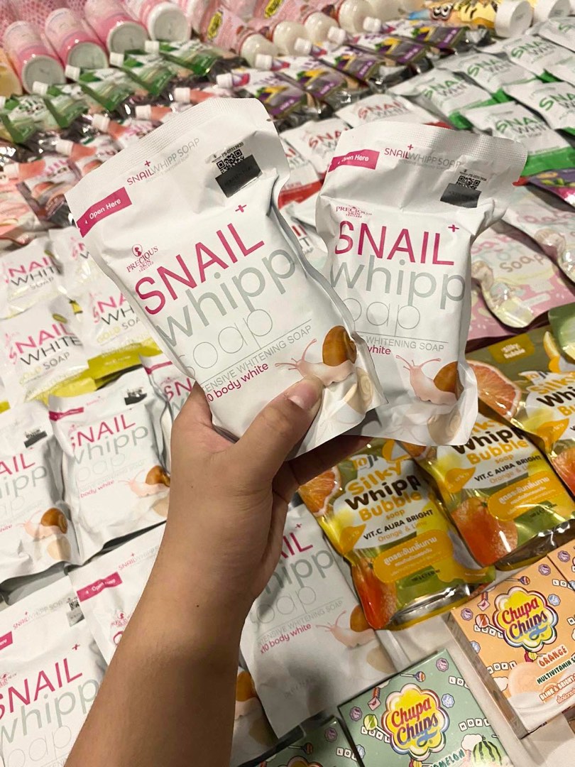 SNAIL WHIPP SOAP, Beauty & Personal Care, Bath & Body, Bath on Carousell