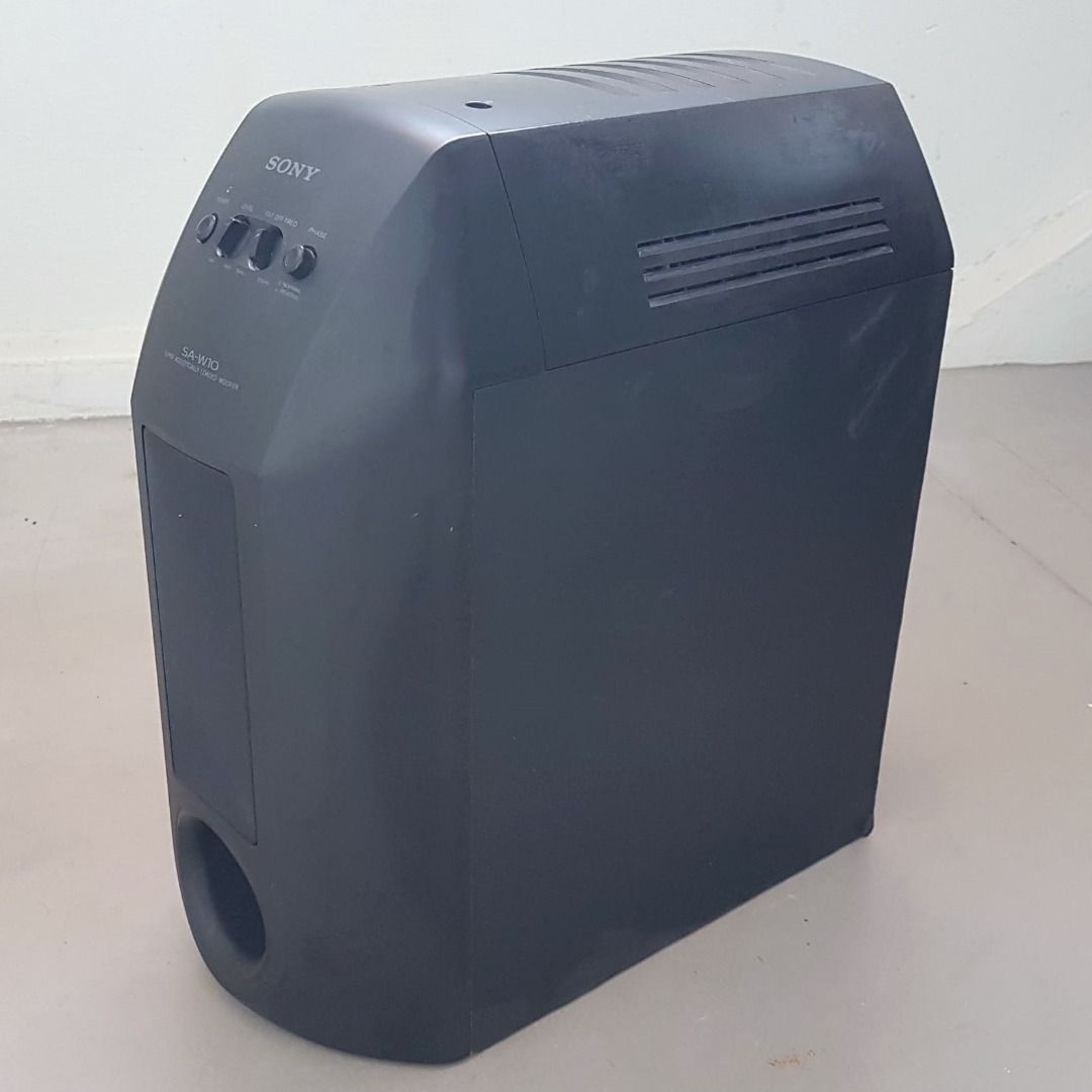 SONY Active Super Woofer, Model SA-W10, JAPAN, SONY Active Subwoofer ...