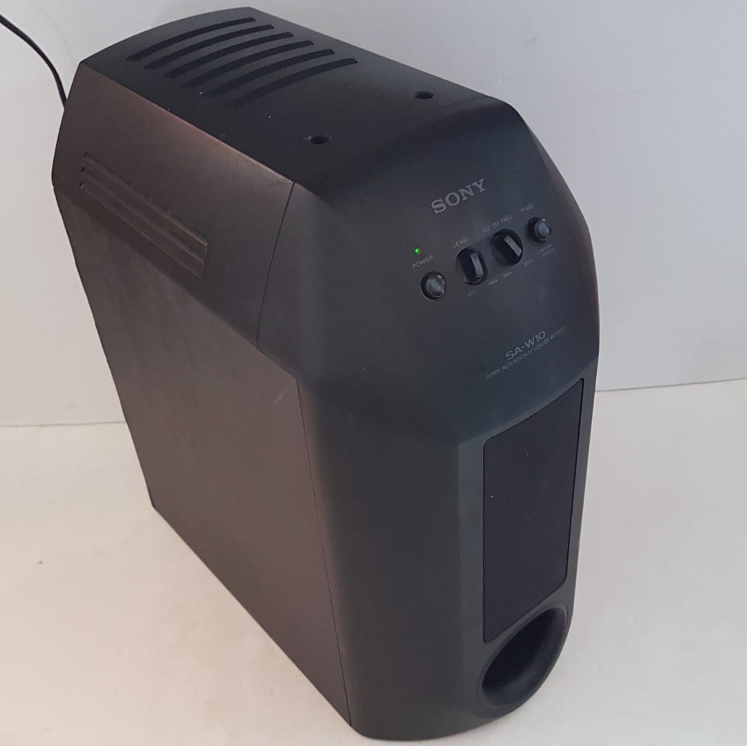 SONY Active Super Woofer, Model SA-W10, JAPAN, SONY Active Subwoofer ...