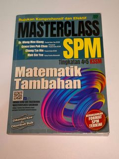 Additional Mathematics SPM Reference book revision book, Hobbies & Toys ...