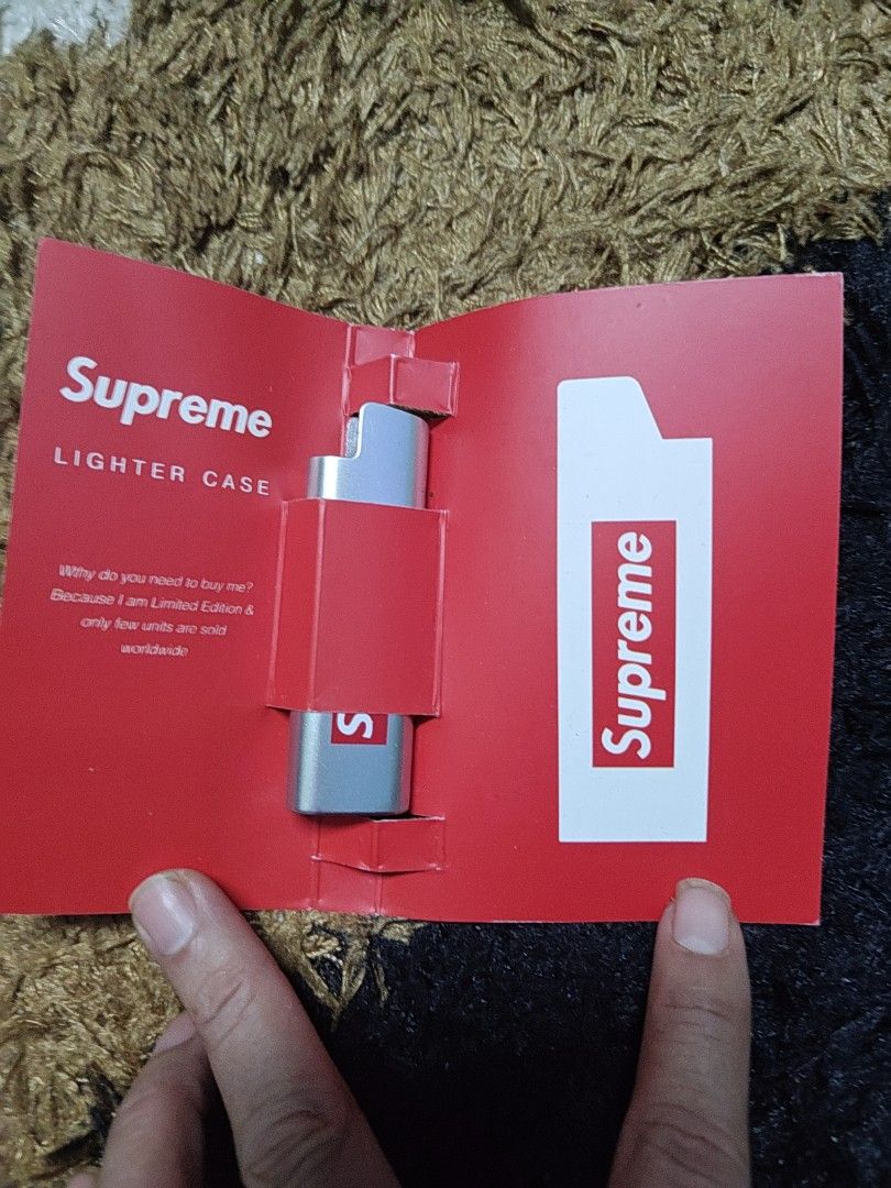 Supreme lighter case, Hobbies & Toys, Collectibles & Memorabilia, Fan ...