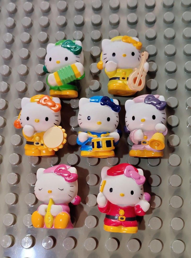 Take All Figure Original Sanrio 7pcs (buka segel)|| bukan brand sml, Hasbro, mga, Disney, Mattel ...
