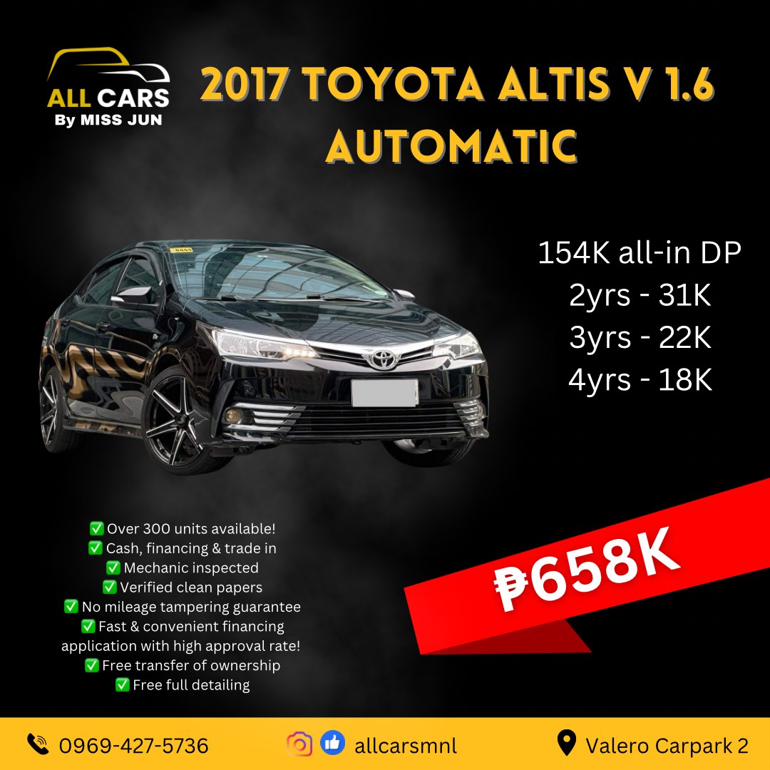 Toyota Corolla Altis 1.6V Auto, Cars for Sale, Used Cars on Carousell