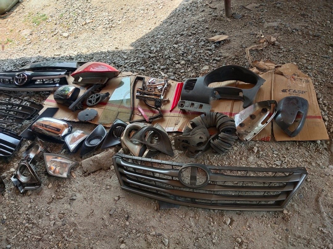 toyota innova body parts headlight bumpers etc 2012 2024, Car Parts ...