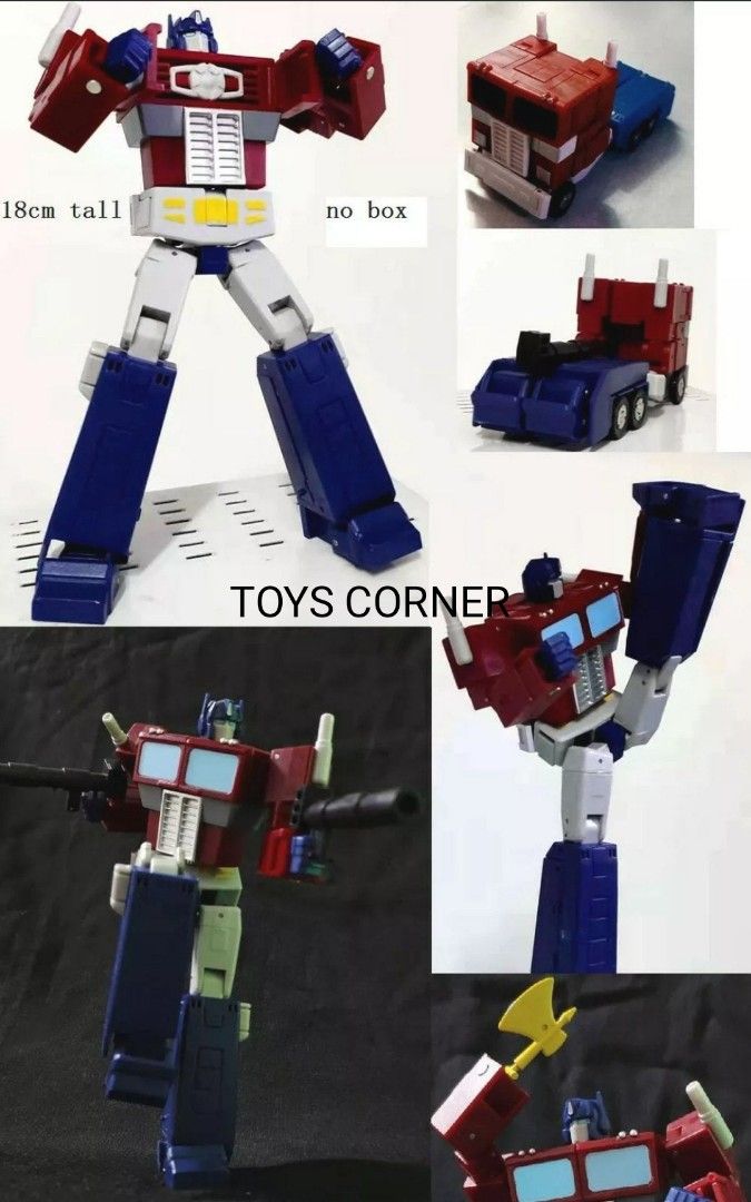 Transformers RZB-01 RZB01 G1 Optimus Prime (Ready Stock), Hobbies ...