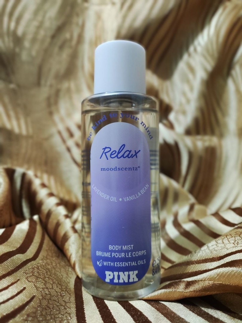 Victoria's Secret Pink- Body Mist 8.4 Fl Oz (Relax), Beauty & Personal ...