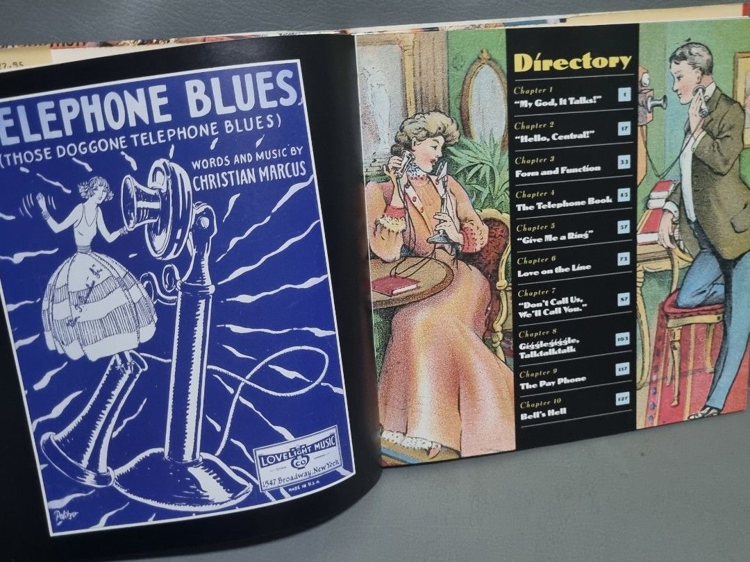Vintage book Once upon a Telephone 1994 Ellen Stern & Emily Gwathmey ...