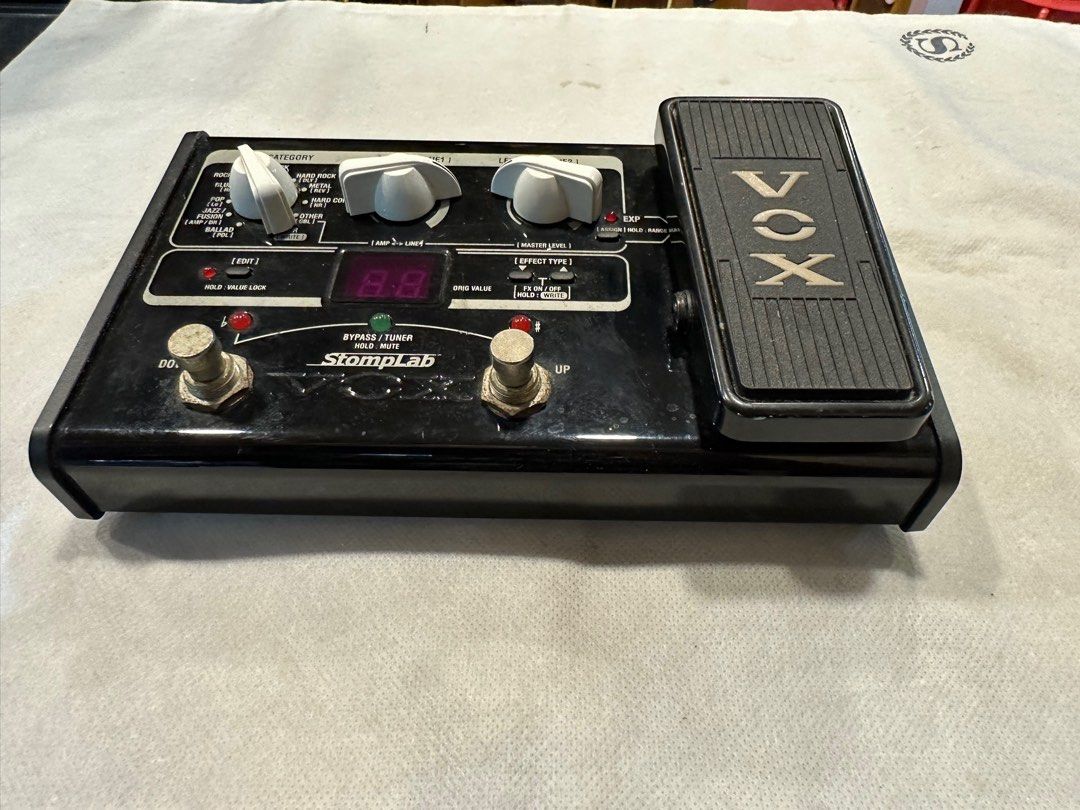 Vox StompLab 2G Modeling Guitar Effect Processor (SL2G / StompLab IIG ...