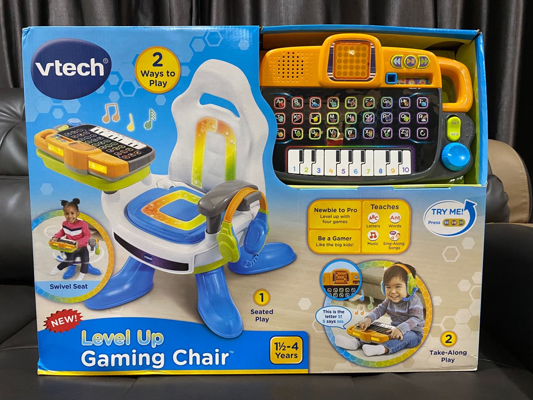 Vtech Gaming Chair, Hobbies & Toys, Toys & Games on Carousell
