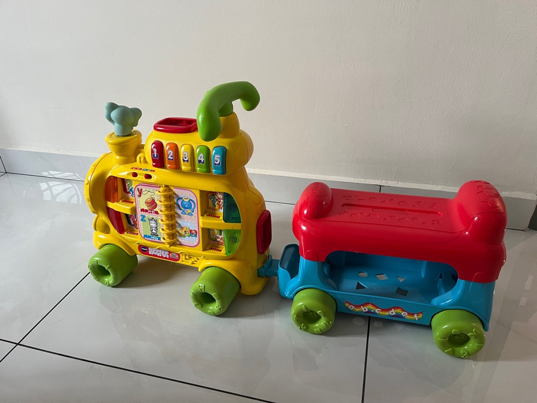 Vtech Push and Ride Alphabet Train, Hobbies & Toys, Toys & Games on ...